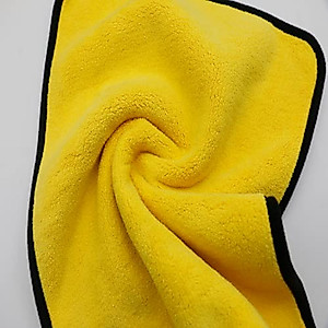 YBC Car Drying Towel 12"x9" Microfiber Cloth 3 PCS