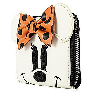 Loungefly Disney Ghost Minnie Glow in the Dark Wallet