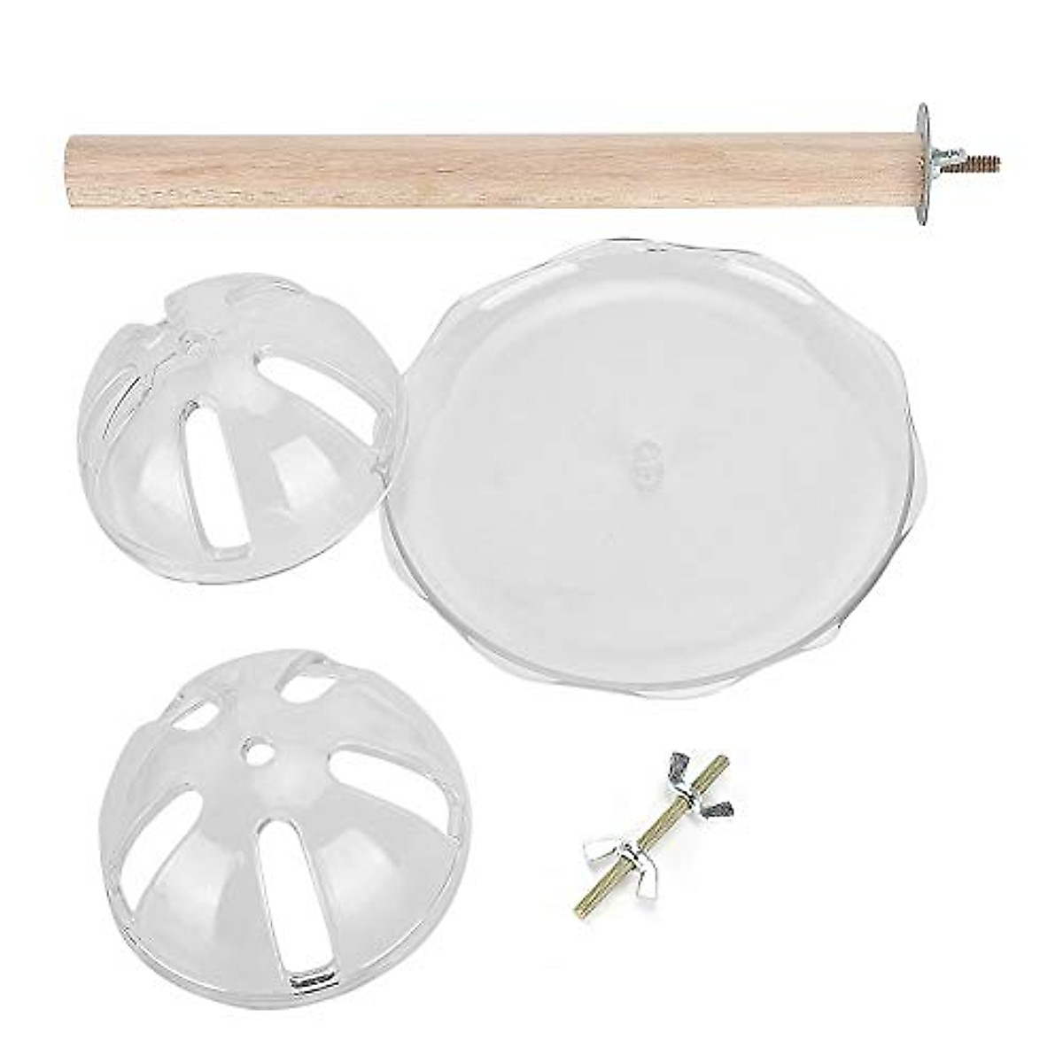 Bird Foraging Ball, Creative Buffet Party Food Feeder Swing Toys Durable Bite Resistant Standing Rod Toys for Training