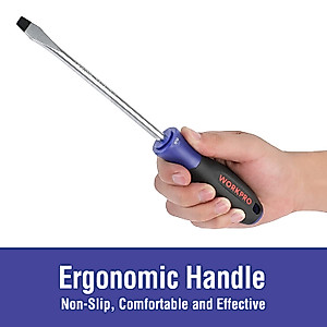 WORKPRO Magnetic Screwdriver Set, 16-Piece Torx Slotted Phillips Precision Screwdrivers with Magnetizer, Organized in Blow Mold Case, for Home Repair and DIY Projects