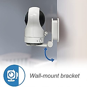 VTech RM5764HD 1080p Smart WiFi Remote Access Baby Monitor, 360° Pan & Tilt, 5" 720p HD Display, HD Night Vision, Soothing Sounds, 2-Way Talk, Temperature Sensor, Motion Detection, iOS & Android