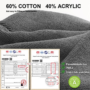 2 Pack Satin Lined Beanie Hats for Men Women Winter Warm Knitted Cuffed Silk Lined Slouchy Skull Cap