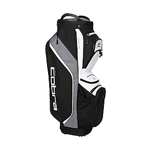 Cobra Golf 2022 Ultralight Pro Cart Bag (Black-White, One Size)