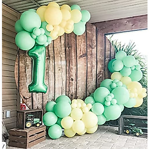 Leowefowa Wood Round Backdrop Cover(without stand) 6.5ft Polyester Rustic Wood Background For Photo Girl Boy Birthday Baby Shower Gender Reveal Party Banner Wedding Bridal Shower Grad Prom Photo Props