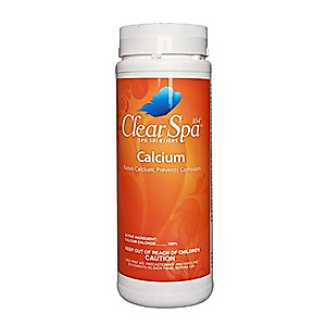 Clear Spa Hot Tub Balancing Chemical Bundle Includes pH Plus, pH Minus, Alkalinity, Calcium, Test Strips, LeisureQuip ScumBoat, and LeisureQuip Hot Tub Care Guide E-Book