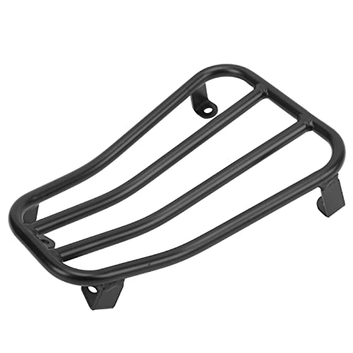 Motorcycle Scooter Footrest Luggage Rack Carrier for GTS 150 250 300 GTV 2017-2022 (Black)
