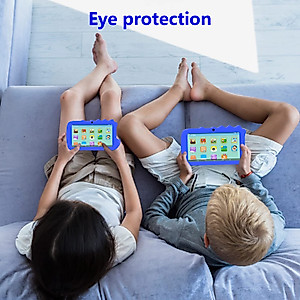ATOZEE Kids Tablet, Toddler Tablet, 7" Tableta for Boys Girls, 32GB Android 11 Tablet, 2GB RAM WiFi Dual Camera IPS Safety Eye Protection Screen, Parental Control APP, Latest Model Kid Tablets