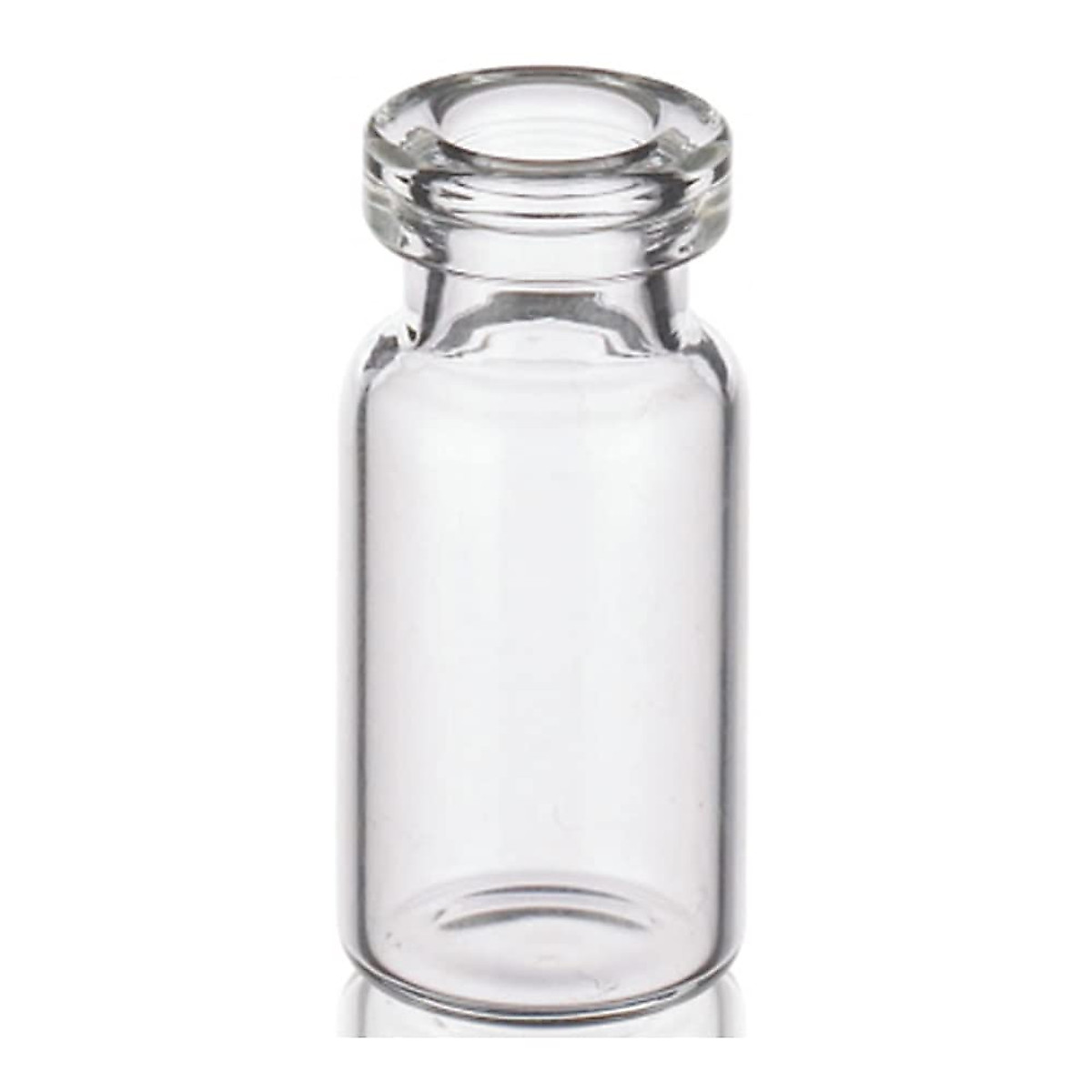 Wheaton 223683 Borosilicate Glass 2mL Serum Tubing Vial, 7mm ID x 13mm OD Mouth, Clear (Case of 144)