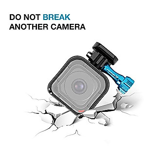 MiPremium Frame Mount Housing Case for GoPro Hero Session 4 & 5 Skeleton Cover Shell Cage Accessories Kit with Aluminium Screw & Quick Release Buckle Socket Accessory for Hero4 Hero5 Session Camera