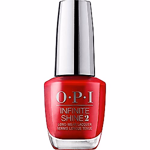 OPI Infinite Shine 2 Long-Wear Lacquer, Relentless Ruby, Red Long-Lasting Nail Polish, 0.5 fl oz