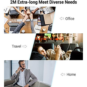 MFi Certified Lightning Cable - iPhone Charger Cable 3 Pack 6ft - ilikable Durable iPhone Charging Cable Cord for iPhone 14 13 12 11 Mini Pro XR Xs Max X SE 8 Plus 7 Plus 6S Plus iPad AirPods