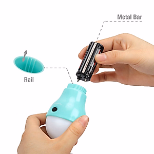 EverBrite 3-Pack Camping Lights - 3 Lighting Modes, Portable LED Bulbs Ideal for Kids’ Adventure Activities, Backpacking, Camping, Picnic, Emergency and More, 3 x AAA Batteries Included