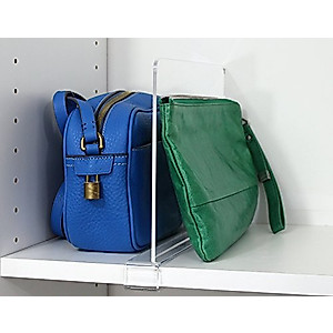 Clear Acrylic Shelf Divider (4)