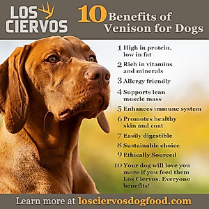 Los Ciervos Venison Jerky Dog Treats