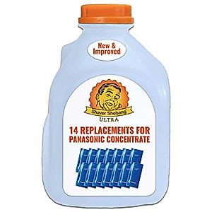 Shaver Shebang replacement for 14 Panasonic WES4L03 cleaner packets