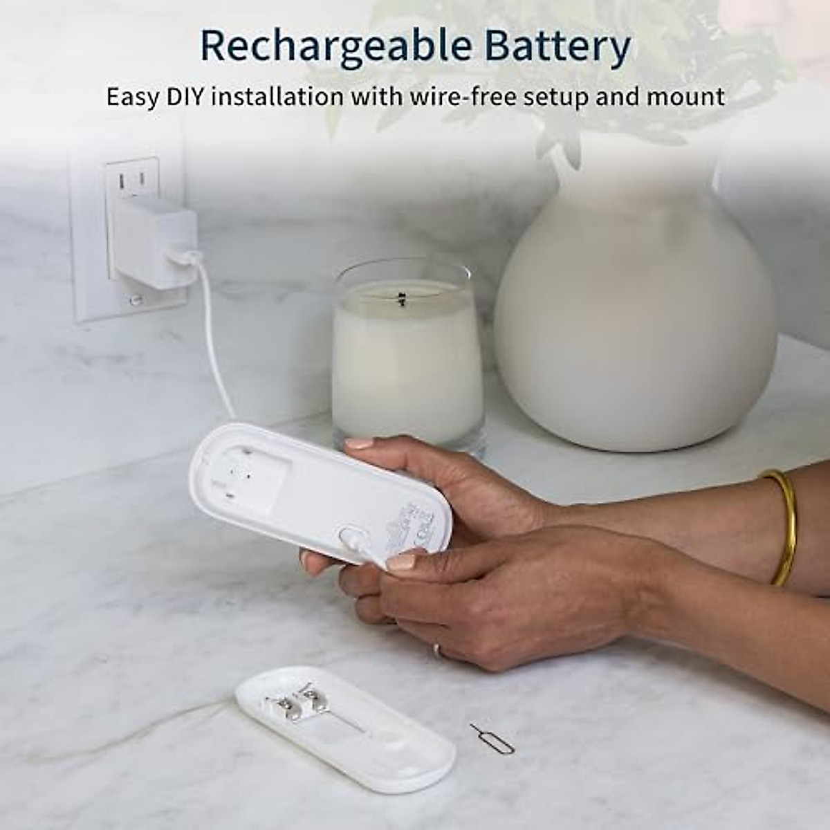 Arlo Video Doorbell 2K 2nd Generation & Chime 2 Bundle, 2K HD doorbell Camera, 2-Way Audio, Package Detection, Motion Detection and Alerts, Built-in Siren, Night Vision, AVDK4001-100CNS, White