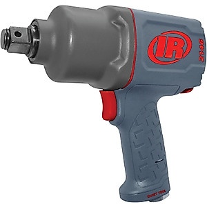 Ingersoll Rand 2146Q2MAX 1" Air Impact Wrench, Quiet, 2,000ft-lbs Nut-busting torque, Maintenance Duty, Pistol Grip