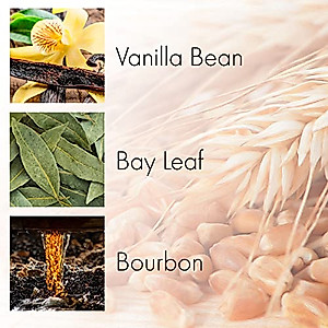 Greenwich Bay Trading Set of 2 Herbal Soaps Tomato Basil and Vanilla Bourbon- 6.4 Oz Bars Wrapped in Drawstring Cloth Sacks-Enriched with Shea Butter, Virgin Olive Oil and Fresh Botanical Scents