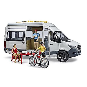Bruder 02672 MB Sprinter Camper with Driver Figure, 1:16 Scale