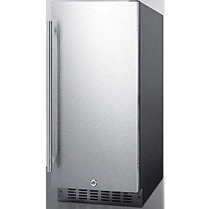 Summit FF1532BSS Refrigerator, Stainless Steel