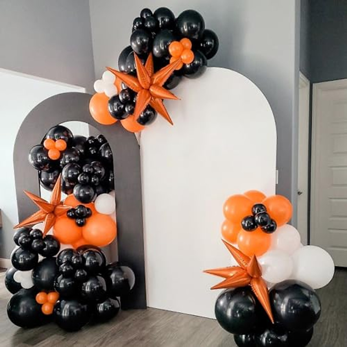 RUBFAC Black Balloons, 50pcs 12 Inch Premium Black Balloons and Ribbon, Thick Latex Balloons for Birthday Wedding Baby Shower Graduation Anniversary Party Decorations