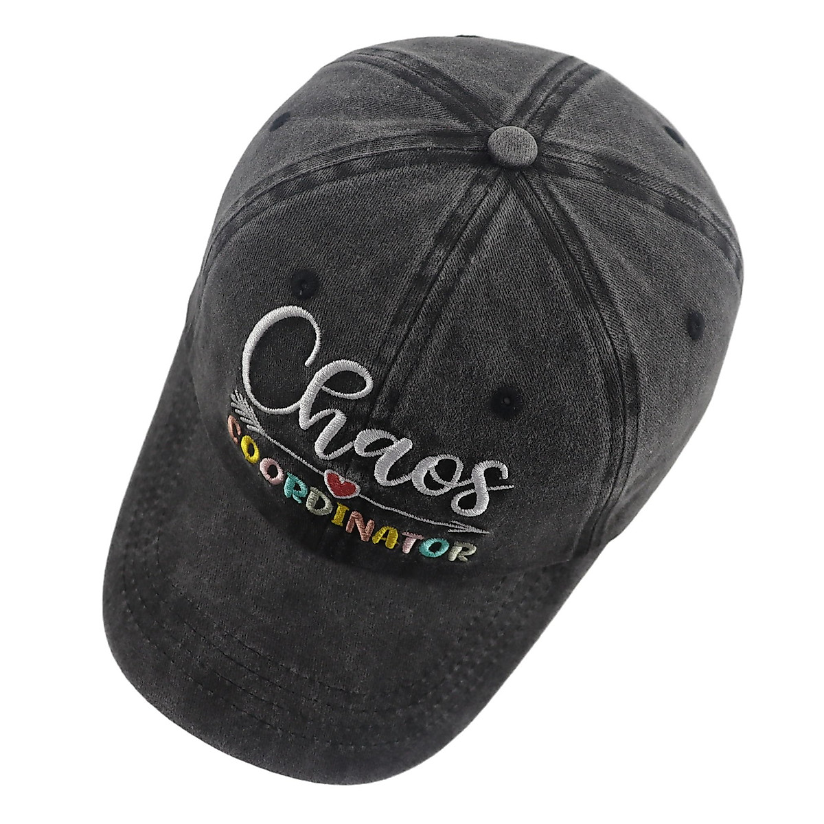 Chaos Coordinator Gifts for Women, Thank You Gifts Hat, Adjustable Embroidered Washed Cotton Boss Lady Baseball Cap, Birthday Christmas Appreciation Gift for Coworkers Office Manager Teachers Nurse