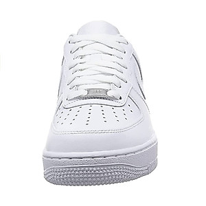 Nike Men's Air Force 1 Shoe, Pure Platinum/White/Pure Platinum, 10