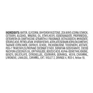 Jergens Natural Glow Instant Sun Sunless Tanning Moisturizer + Bronzer, Self Tanner, Deep Bronze, for Natural-Looking Tan, 6 Ounce