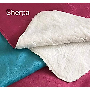 Pink Bow Skull Personalized Throw Blanket