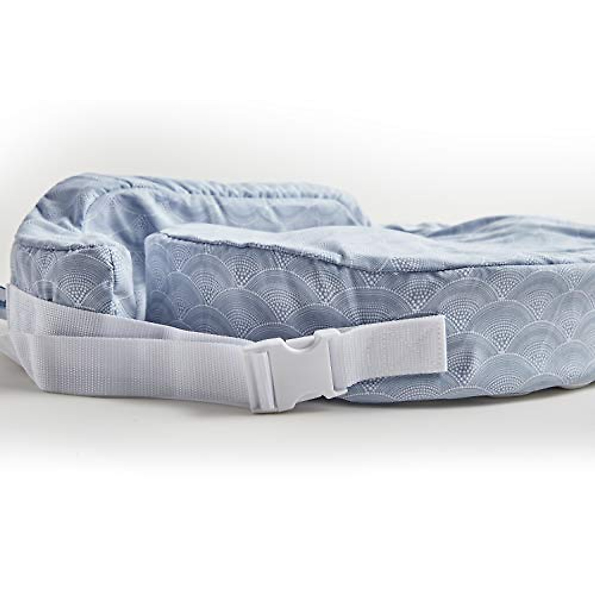 My Brest Friend Original Nursing Pillow | Ergonomic Breastfeeding Pillows | Supports Both Mom & Baby | Breastfeeding Essentials | Handy Side Pocket, Double Straps & Removable Cover, Horizon
