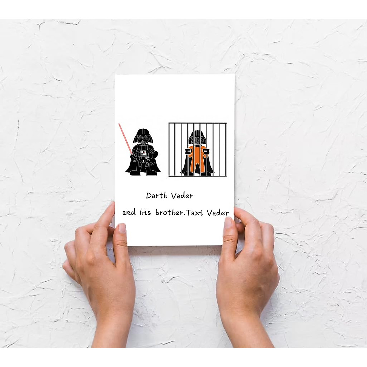 XXDJLP Humorous Birthday Card for Brother, Cute Bday Card Gifts for Family Members, Joke Birthday Card for Brother from Sister, Bro Bday Greeting Card, Birthday Card for Brother