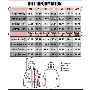 PUREMSX Men's Padded Jacket Insulated, Expedition Mountain Heavy Weight Thicken Lined Skiing Fur Hooded Long Anorak Parka,Black,Small