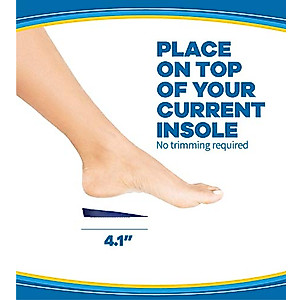 Dr. Scholl's Heel Cushions with Massaging Gel Advanced // All-Day Shock Absorption and Cushioning to Relieve Heel Discomfort (for Women's 6-10, Also Available for Men's 8-13)