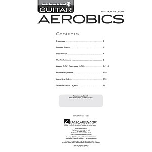 Guitar Aerobics: A 52-Week, One-lick-per-day Workout Program for Developing, Improving and Maintaining Guitar Technique Bk/online audio