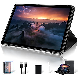 MEBERRY Android 11 Tablet 10.1 inch Tablets with 2.0 GHz Octa-Core Processor| 2.4G+5G Wi-Fi| 4GB RAM+64GB ROM| 256GB Expansion| 8000mAh Battery| GPS| Double Camera