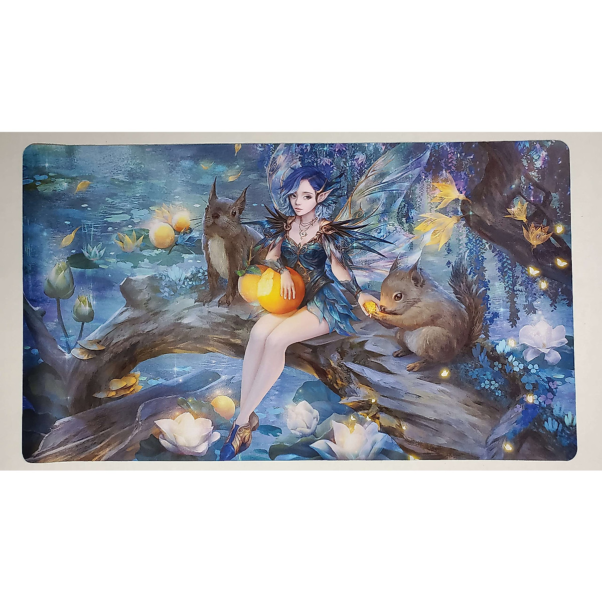 Fantasy North Yuma Velric - Renegade Fairy - TCG Playmat and Mouse Pad - 24 x 14 inches