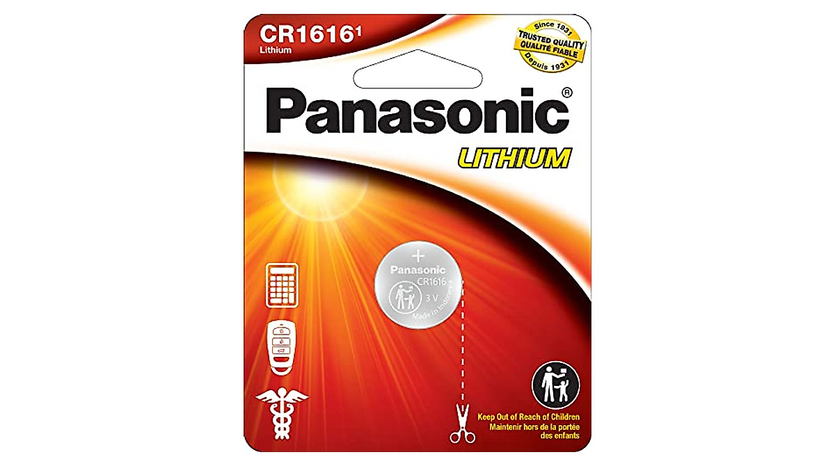 Get Reliable Power: Panasonic CR1616 Lithium Coin Battery