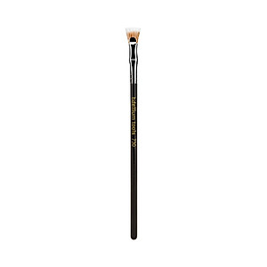 Bdellium Tools Professional Makeup Brush - Maestro Series 730 Bent Mascara Fan - With Soft Synthetic Fibers, For Applying Mascara (Black, 1pc)