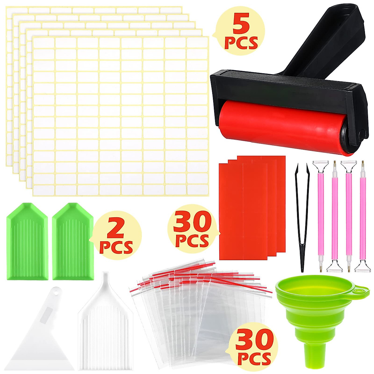 Painting Storage Containers Drawer with 150 Slots Diamond Containers with Diamond Accessories and Tools Clear Plastic Storage Box for DIY Diamond Craft Jewelry Bead Nail Pill