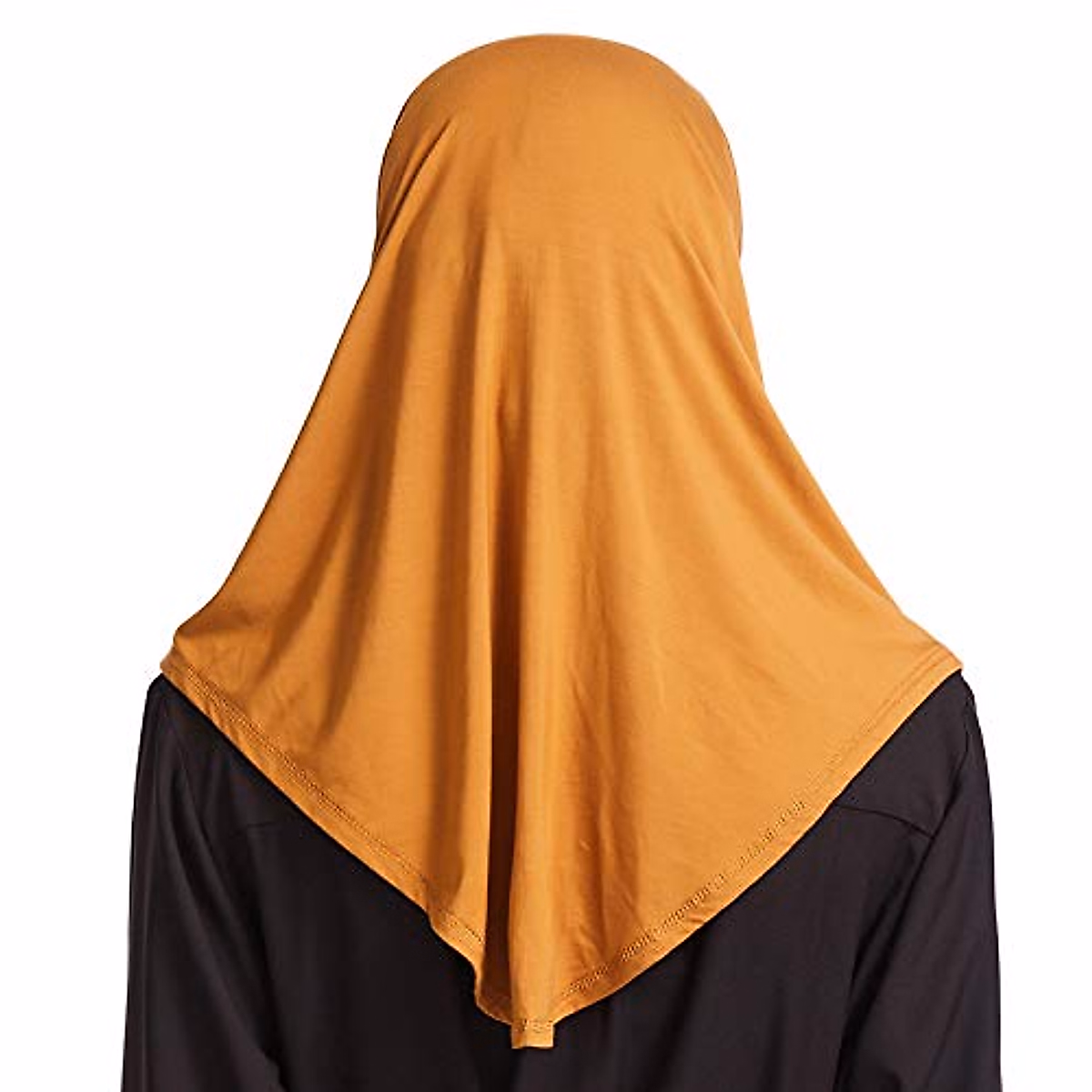 GladThink Women Girl Muslim Long Hijab Camel