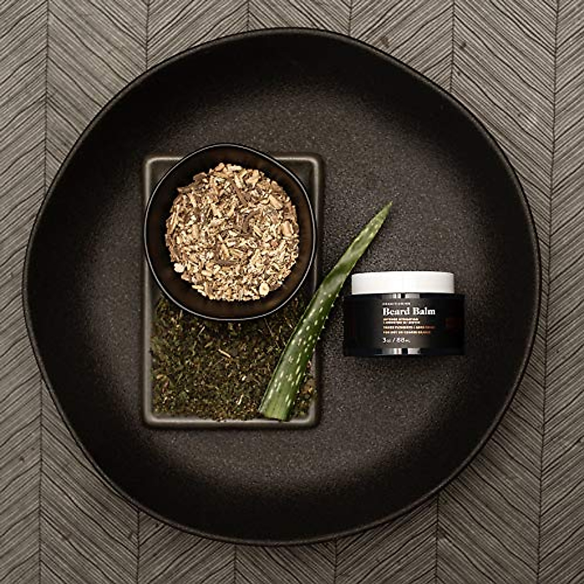 Scotch Porter Conditioning Beard Balm for Men | Hydrates, Smooths, Adds Shine & Tames Flyaway Hair | Formulated with Non-Toxic Ingredients, Free of Parabens, Sulfates & Silicones | Vegan | 3oz Jar