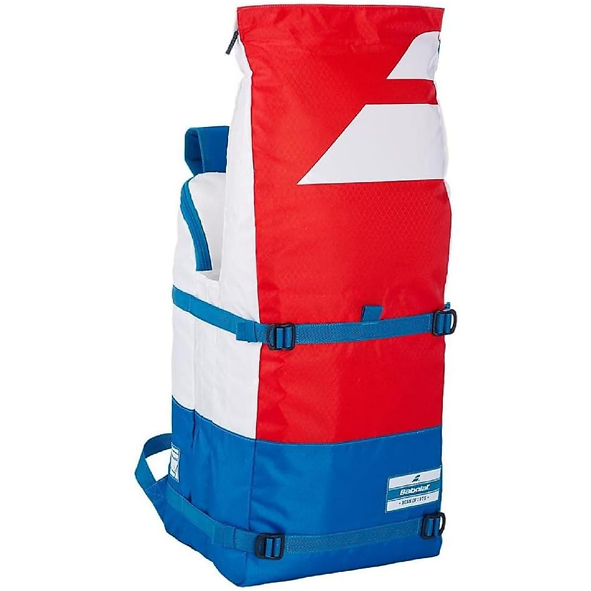 Babolat EVO 3 + 3 Tennis Backpack (White/Blue/Red)