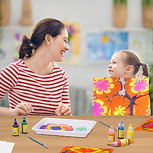 Water Marbling Paint Kit Arts and Crafts for Girls & Boys Christmas Thanksgiving Gifts for Kids Ages 4 5 6 7 8 9 10