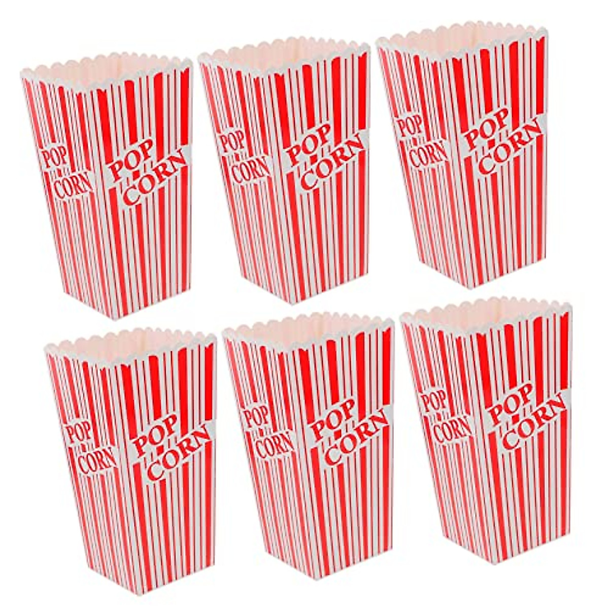 Disposable Popcorn Bags Popcorn Cups Disposable 30 Pcs Popcorn Popcorn Bucket Large Paper Carnival Popcorn Bags