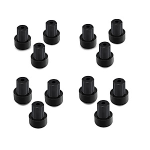 12 Pcs W10919249 Grate Rubber Feet Replacement for Samsung Stove NX58M6630SS/AA Whirlpool Range Burner Grate Feet Kitchenaid Grate Pads Bumpers Amana Maytag Stove Top Parts Range Grate Rubber Foot