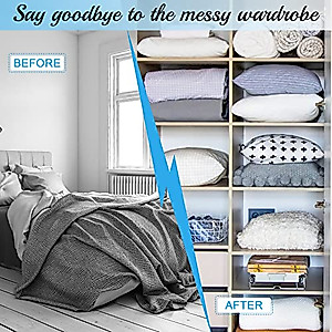 8 Pieces Bed Sheet Organizer Sheet Keepers Closet Organization King Twin Full Queen Sheet Straps Elastic Bed Sheet Storage Bedding Bands Closet Organizer for Wardrobe Dorm Laundry Room (Black)