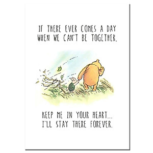 Winnie the Pooh Classic Art Prints - Set of 4 Wall Art Decor Photos Nursery Bedroom Playroom (5 inches x 7 inches)