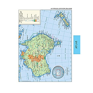 Webster's Dictionary & Thesaurus for Students with Full-Color World Atlas, Third Edition