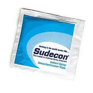 Personal Security Products Fox Labs Sudecon Decontaminate Towelette - 100 Per Case