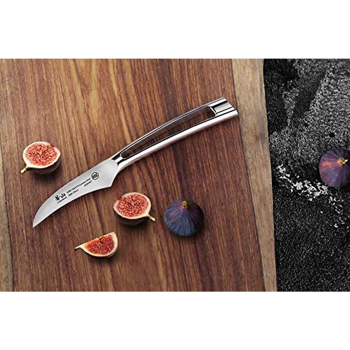 Cangshan N1 Series 1020397 German Steel Forged Peeling/Tourne Knife, 2.75-Inch Blade